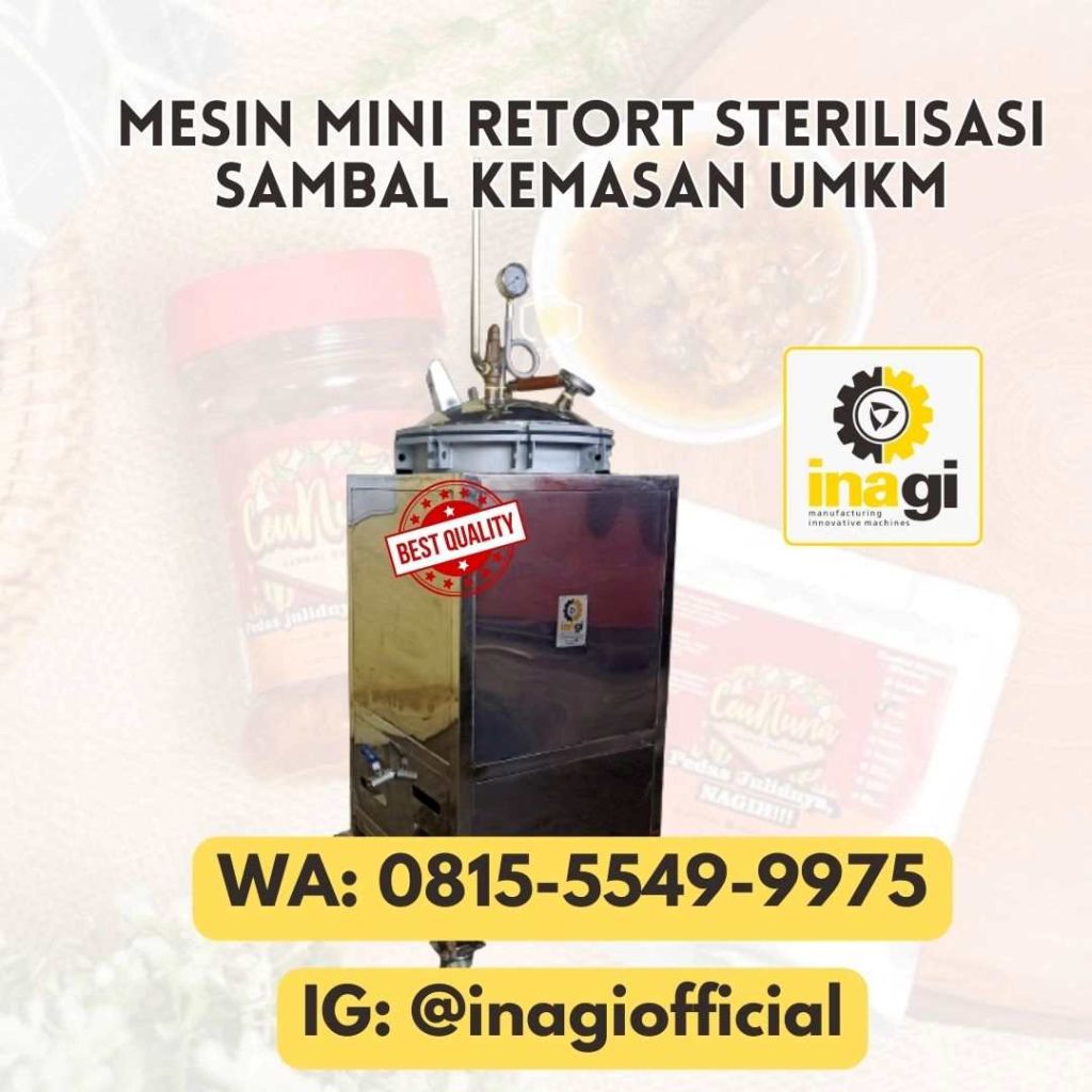 Mesin Mini Retort: Solusi Modern untuk Industri Makanan - INAGI